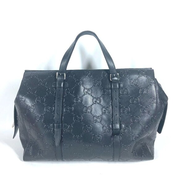 Gucci | Bags | Gucci 625772 Shoulder Bag Duffle Bag Gg Emboss Tote Bag ...